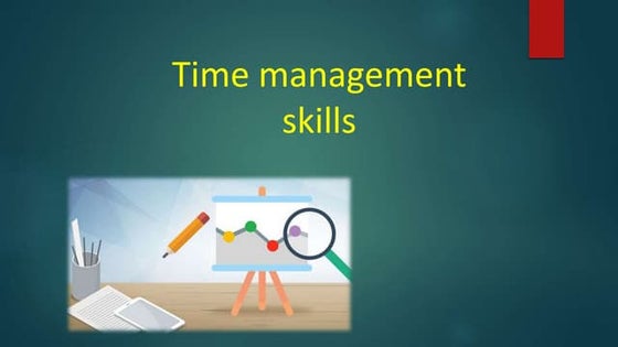 Time management skills | PPT