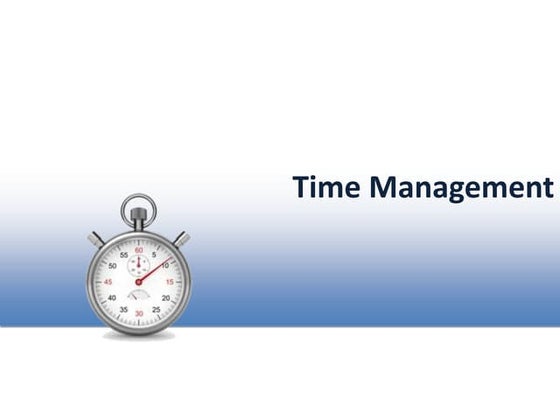 Time management skills | PPT