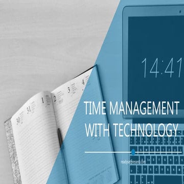 Time Management Using Technology (Comprehensive) PowerPoint ...