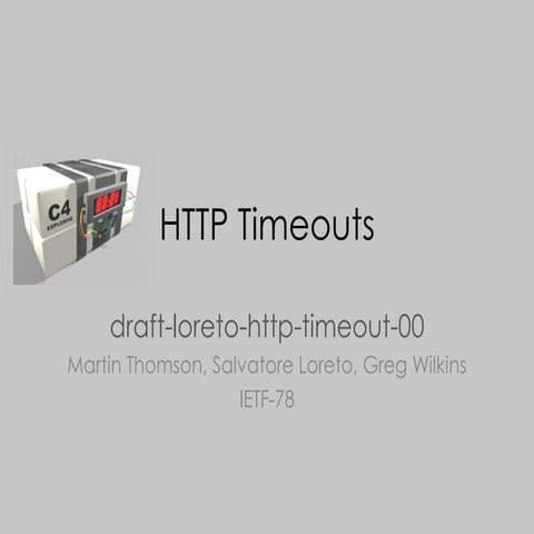 HTTP Request-Timeout | PPTX