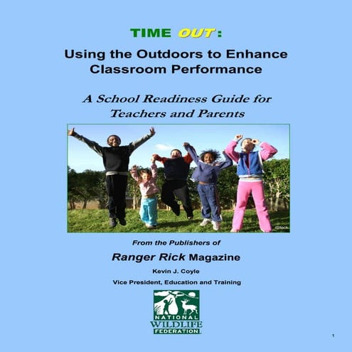 Time Out: Using the Outdoors to Enhance Classroom Performance | PDF ...