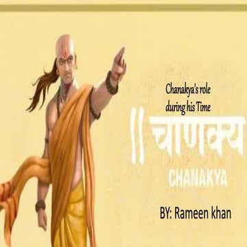 Time period during chanakya | PPTX