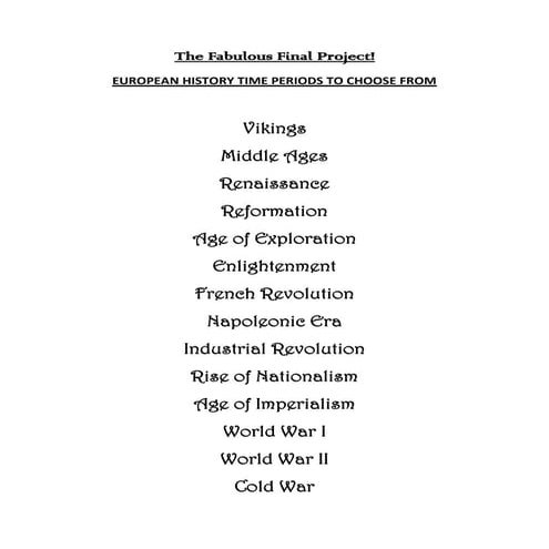 Time periods | DOCX