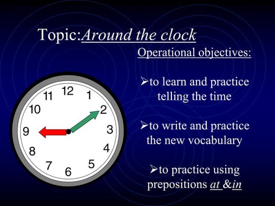 3rd grade time powerpoint | PPT
