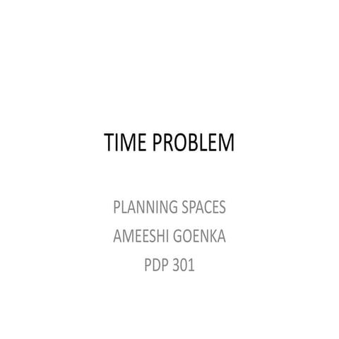 Time problem | PDF | Office Property | Real Estate