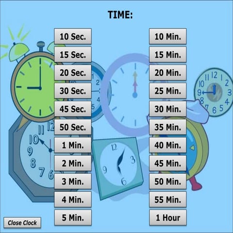 Timer Pptx May Be Use For The Activities Ppt