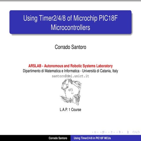 Using Timer2 In Microchip Mcus Ppt