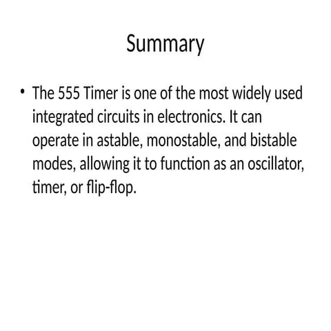 555 timer ic_tesitngcircuit | PPTX
