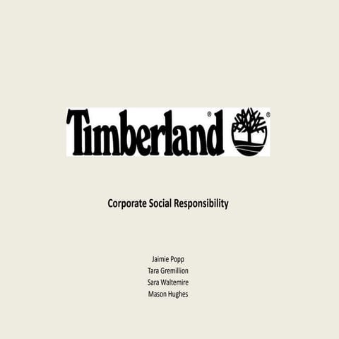 Timberland | PPTX