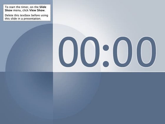 1 minute timer | PPT