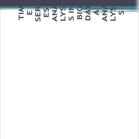 Time Series Analysis Pptx 9073