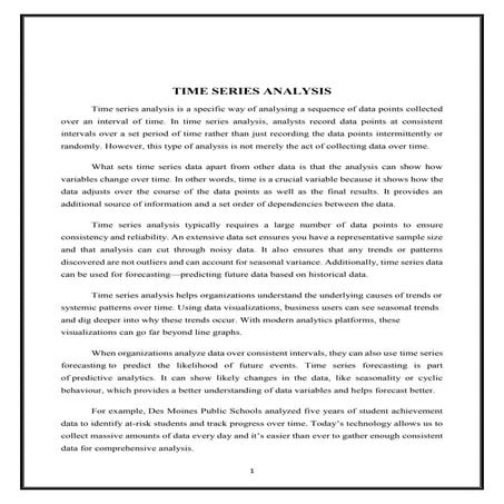 TIME SERIES ANALYSIS.docx