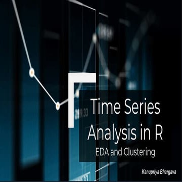 Time series analysis in R | PPTX