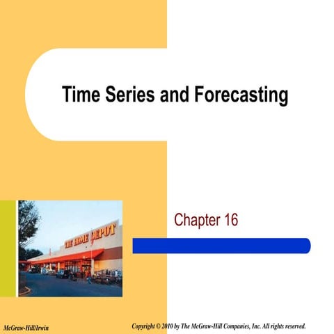 Time Series and Forecasting slides ppt.ppt