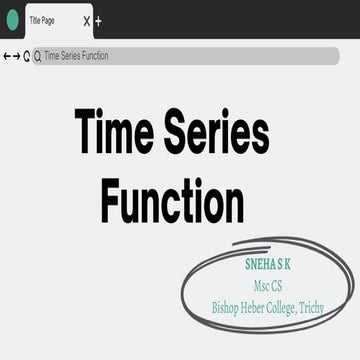 Time Series Function.pptx