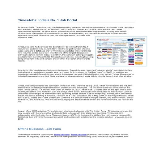Times jobs | DOCX