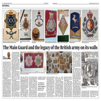 The Main Guard and the legacy of the British army on its walls | PDF