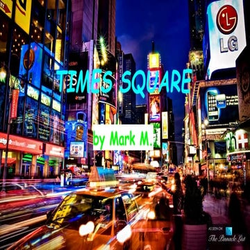 Times square by mark m | PDF