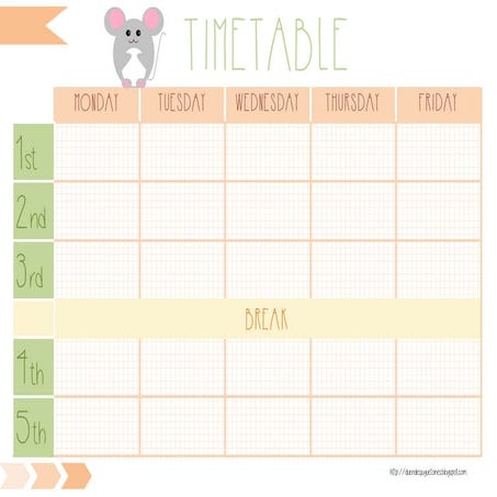 Timetable | PPT