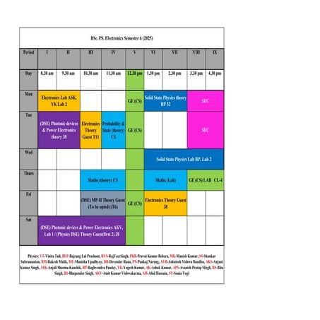 timetable 2025 new new old old new new old | PDF