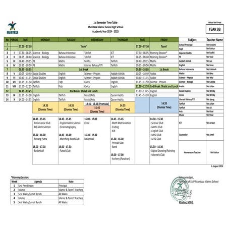 Timetable 9B - 5 Agustus '24 (2024-2025).pdf