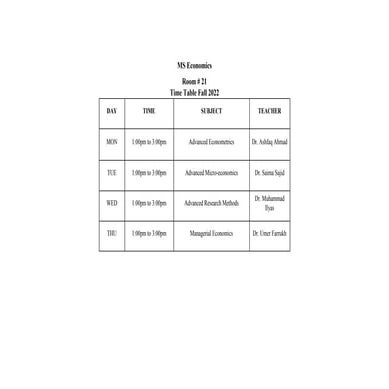 Timetable Fall-2022 MS Economics.docx