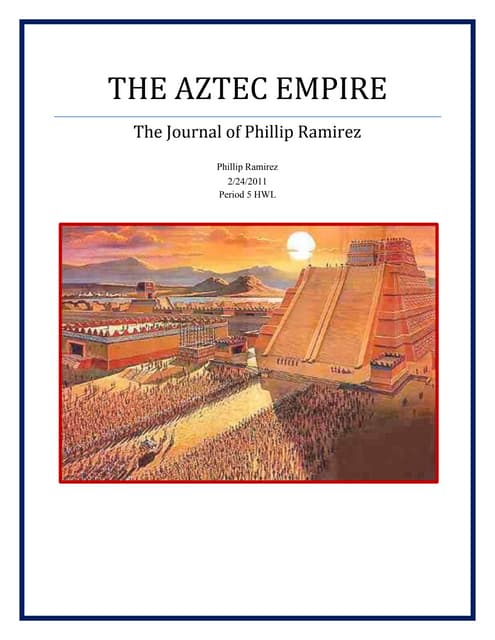Map of the Aztec Empire | PPT