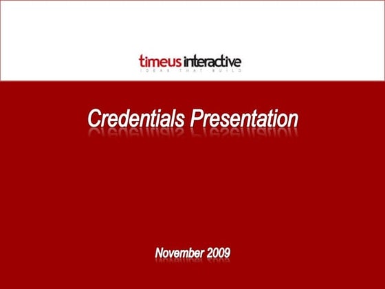 Timeus interactive services