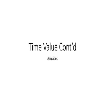 Time Value II.pptx for answers in business studies | PPT