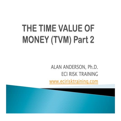 Time Value Of Money Part 2 | PDF