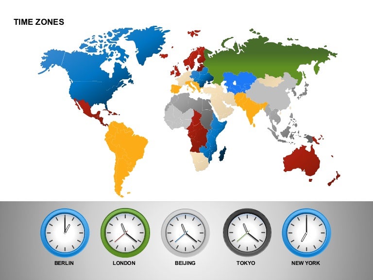 Time Zones Diagrams