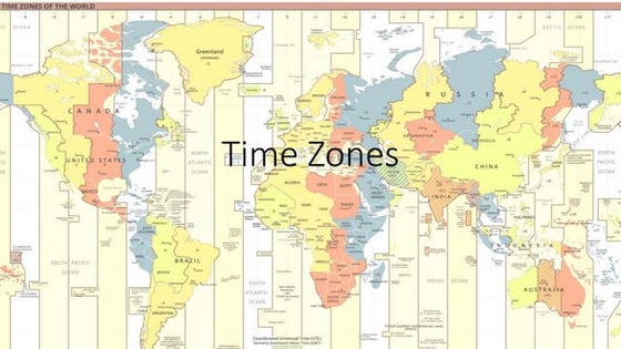 Time zones Introduction | PPT