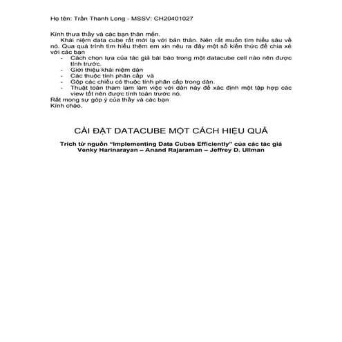 Tim hieu ve datacube | DOC