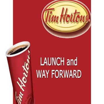 Tim Horton's | PDF