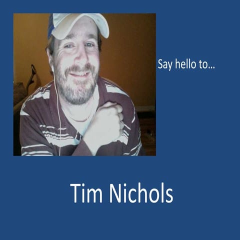 Tim Nichols visual resume | PPT