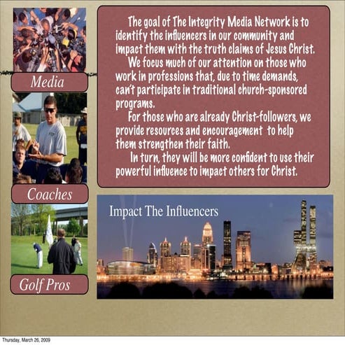 What is The Integrity Media Network | KEY