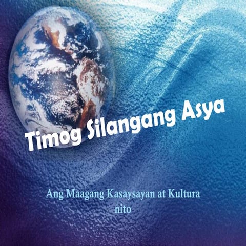 Mga bansa sa timog silangang asya | PPTX
