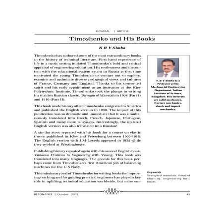 Timoshenko | PDF