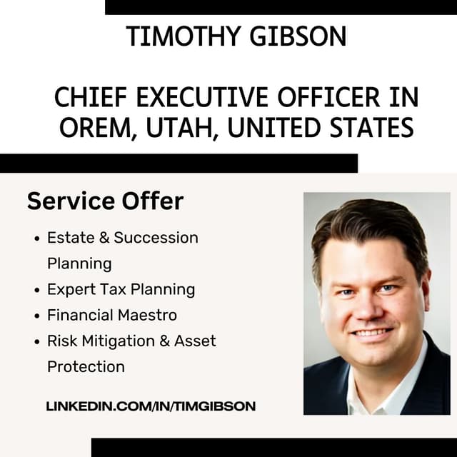 Timothy Gibson Utah CFO for Polaris Capital, FlyerSmiles, BulkMineral & More.pdf