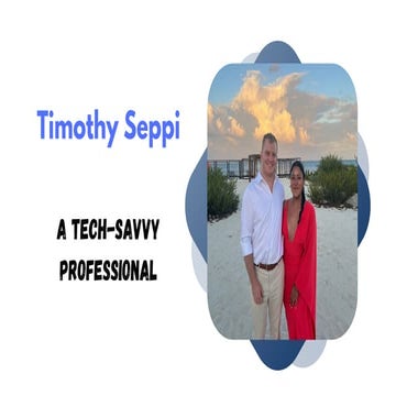 Timothy Seppi - A Tech-Savvy Professional | PDF