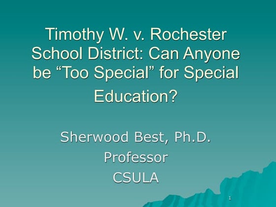 Parc v. pennsylvania 1971 | KEY