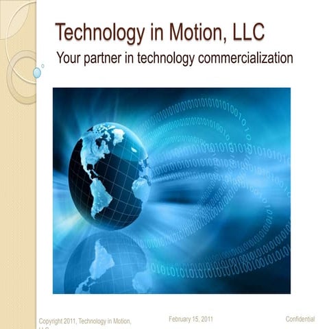 Technology in Motion - Company Profile | PPTX | Startups | Business