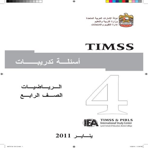 Timss math g4 | PDF