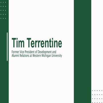 Tim Terrentine - A Multitalented Specialist From Michigan.pdf