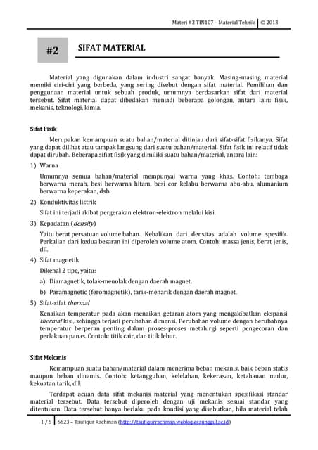 Pertemuan 4 - Sifat Mekanik Material.pptx