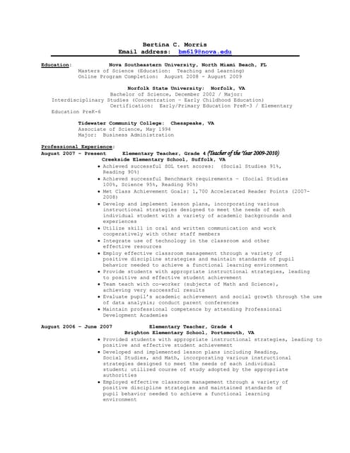 Nelson - RESUME | PDF