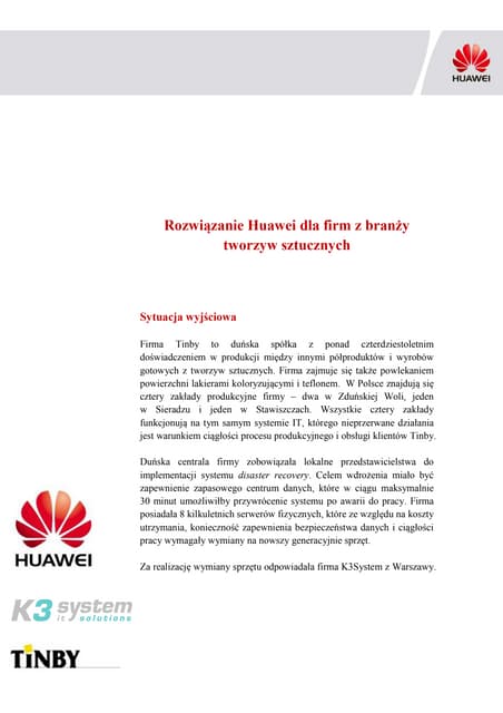 Case study BEWA - K3 System | PDF