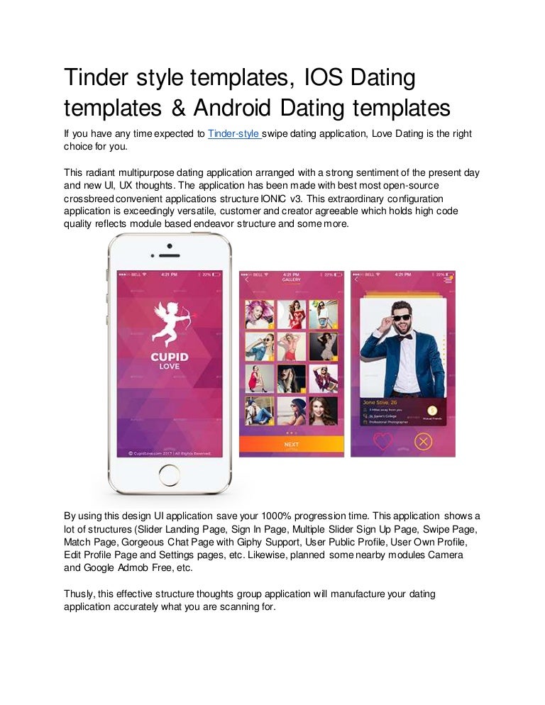 Tinder style templates, ios dating templates & android dating tem… Tinder style templates, ios dating templates & android dating tem…