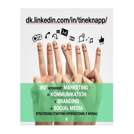 Tine linkedin fingers | PPT
