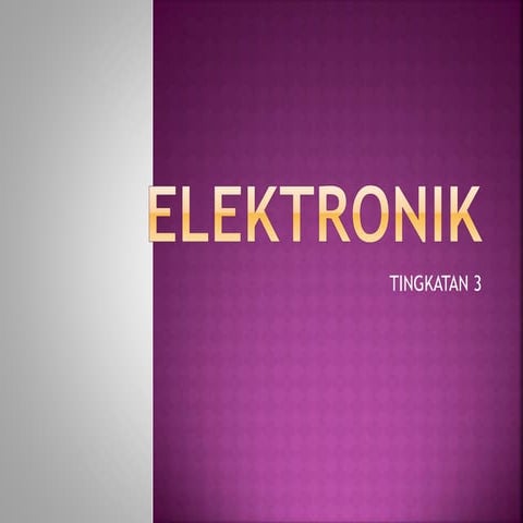Ting 3 elektronik | PPT
